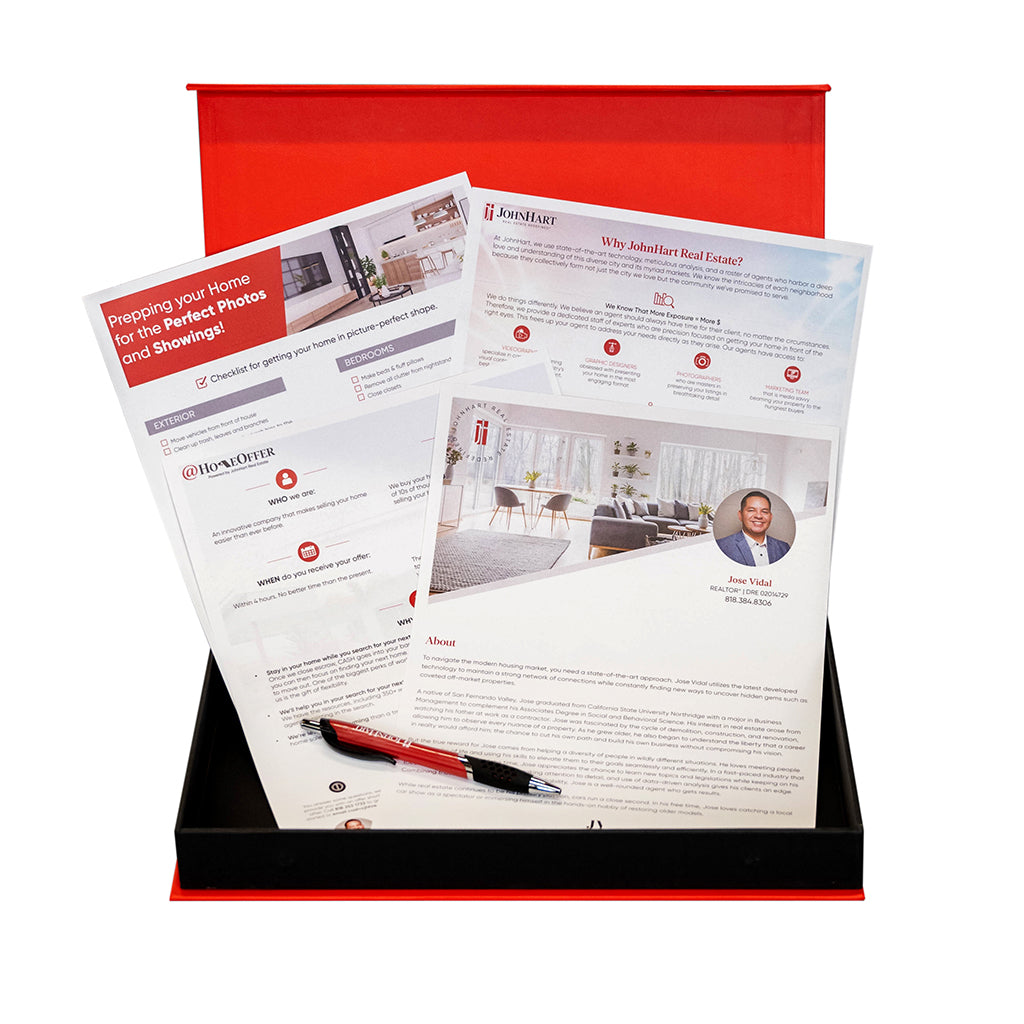 10 Listing Presentation with Boxes – LA Print Company